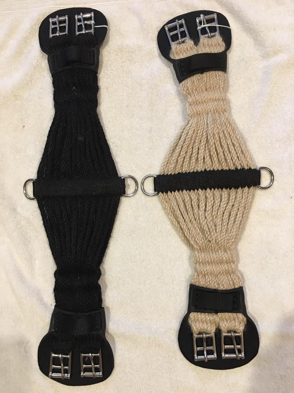 Mohair Girth - Contoured with Neoprene buckle guards | ReactorPanel ...